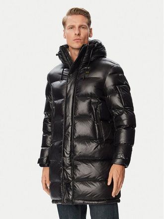 Blauer Winterjacke Aldrich 26WBLUK02350 Schwarz Regular Fit