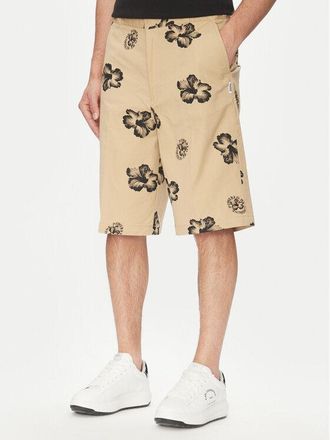HUGO BOSS Stoffshorts Damo242 50542159 Beige Baggy Fit