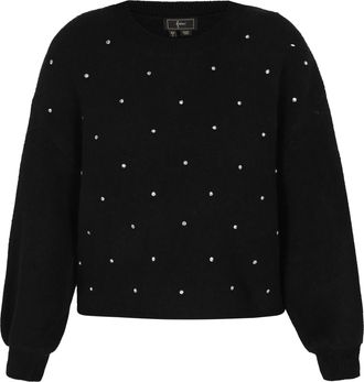 Faina Pullover Frauen Schwarz