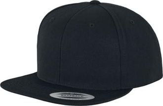 Flexfit Organic Cotton Snapback Casquette Taille Unique Noir