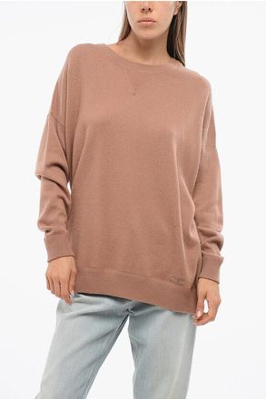 Elisabetta Franchi Dropped Shoulder Tricot Sweater size 40