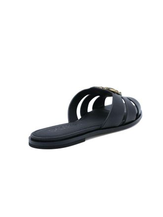 Pinko Womens Slippers Black Footwear - Flats