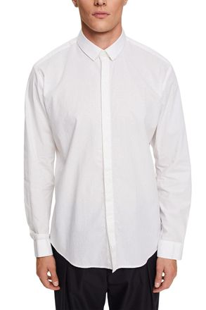 Esprit Herren 102EO2F307 Hemd, 100/WHITE, L