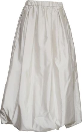 Max Mara Femme, Jupes, Gris, Taille: 40 FR Jupe Midi