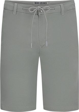 Mac Jeans Glatte Stretch-Shorts aus einem Baumwollmix mit Kordelzug in