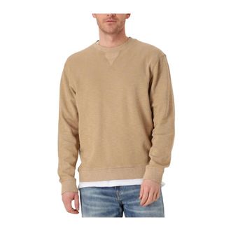 Scotch & Soda Sand Strukturiertes Sweatshirt f&uuml;r Herren - - Sweatshirts & Hoodies - Herren - Beige - XL