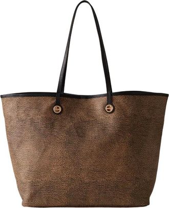 Borbonese Femme, Sacs, Brun, Taille: ONE Size Flight Shoulder Bag