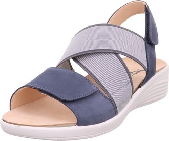 Legero Damen Fly Sandale, INDACOX (BLAU) 8600, 36 EU