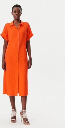 Lola Casademunt Hemdkleid LS2515015 Orange Regular Fit