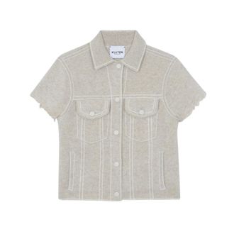 Kujten Kujten, Femme, Pulls, Beige, Taille: 40 FR Jessinda Cardigan