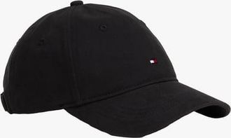 Tommy Hilfiger Baumwollkappe in Schwarz