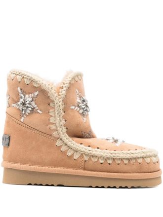 Mou Stivale Eskim&oacute; star-detail boots - Tons neutres