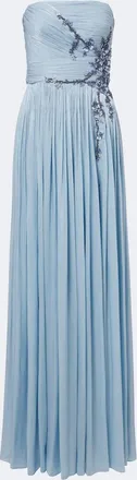 Costarellos Verzierte Bustier-Robe Lenina aus Georgette