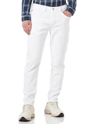 Garcia Garcia Herren Pants Denim Jeans, White, 28