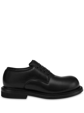 Moschino Oxford-Schuhe aus Leder - Schwarz