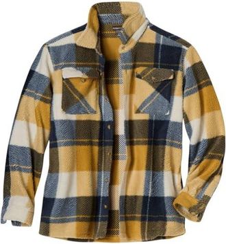 Atlasformen Surchemise à Carreaux en Sherpa - XXL