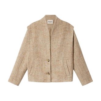 Isabel Marant Drogo Jacket - - Jackets - Damen - Beige - S