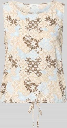 s.Oliver Red Label Regular Fit Blusentop aus Viskose-Mix