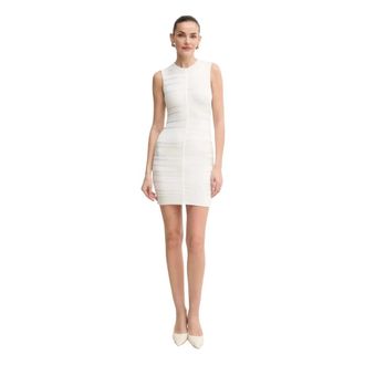 H&eacute;rve L&eacute;ger Eliana Kleid - - Dresses - Damen - Beige - XS