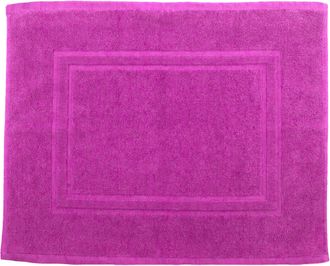 Julie Julsen Badvorleger 50 x 40 cm Premium Qualität 900 gm2 in aktuellen Farben und 4 Größen aus Baumwolle Badematte Badteppich Duschvorleger Design Doppel Rahmen