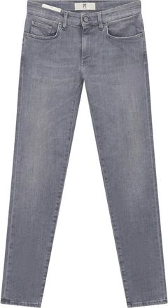 Pantaloni Torino Homme, Jeans, Gris, Taille: W30 Jeans Slim-fit