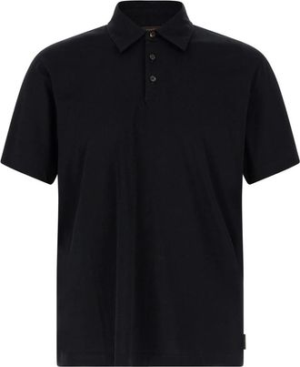 Zanone Homme, Tops, Bleu, Taille: 2XL Polo