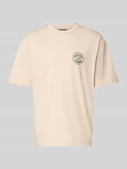 Pegador Oversized T-Shirt mit Label-Print