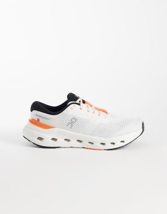 On Cloudrunner 3 baskets de running blanches et orange