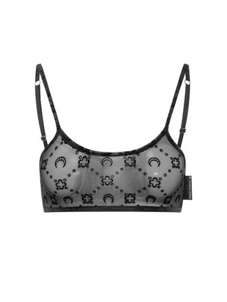 Marine Serre Bralette Moonogram