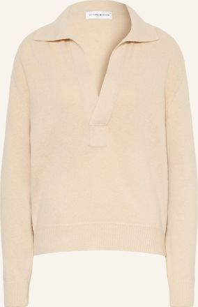 Victoria Beckham Pullover Mit Cashmere beige