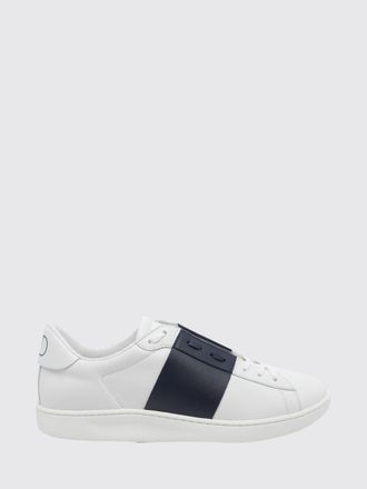Valentino Garavani Baskets Open en cuir de veau avec VLogo Signature