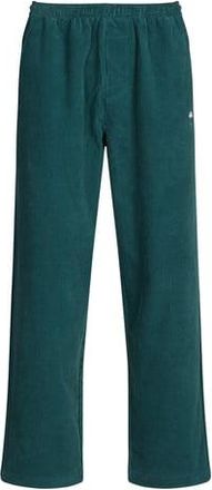 H&eacute;las. Pantalon ample velours c&ocirc;tel&eacute; en coton