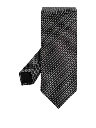 Tom Ford Krawatte - Schwarz
