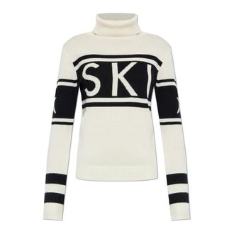 Perfect Moment Schild Sweater - - Knitwear - Damen - Wei&szlig; - M