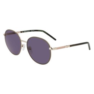 Longchamp Gold Metall Sonnenbrille
