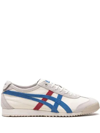 Onitsuka Tiger baskets Mexico 66 SD White/Directoire Blue/Red - Blanc