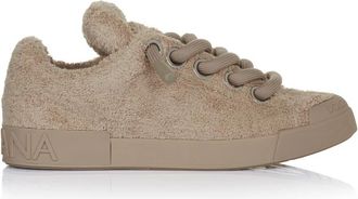 Dolce & Gabbana Portofino Sneaker - - Shoes - Herren - Beige - 45 EU