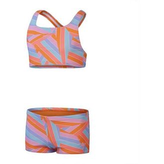 Speedo Kinder Schwimmanzug PT BLEG 2PC JF ORANGE/BLUE