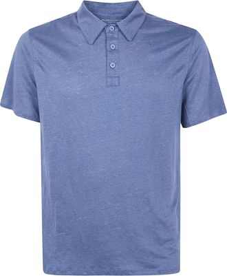 Majestic Linen Short Sleeves Polo Shirt