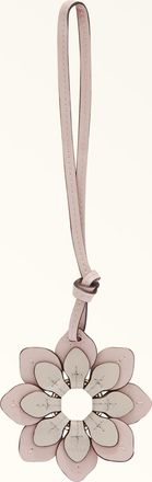 Furla Allegra Charm Toni Corolla Rosa Zweifarbiges Sidney-kalbsleder Damen