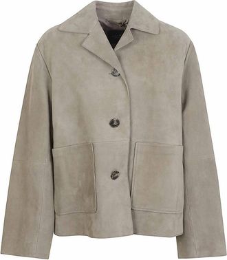 Max Mara Lederjacke - Braun
