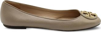 Tory Burch Reva Ballerinas mit runder Kappe - Grau