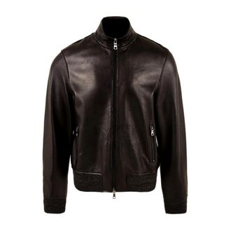 The Jack Leathers Schwarze Lederjacken - - Jackets - Herren - Schwarzk - 2XL
