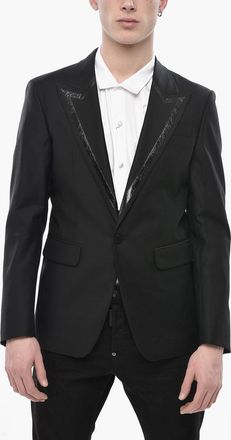 Dsquared2 Jacke aus Schurwolle und Seide DALLAS mit Klappentaschen Dsquared2