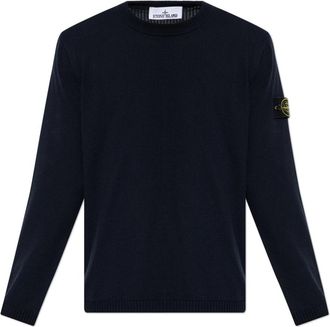 Stone Island Homme, Pulls, Bleu, Taille: L Pull Ras du Cou