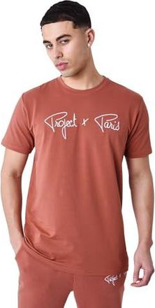 Project X Paris T-shirt pour homme, marron, M