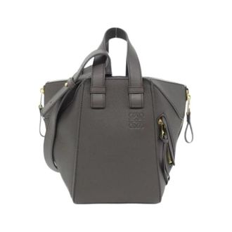 Loewe Pre-owned Hammock Schultertasche - - Pre-owned - Damen - Grau - ONE SIZE