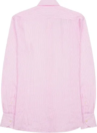 MC2 Saint Barth Mens Linen Shirt Pamplona Pink