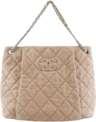Chanel Sac bandouli&egrave;re vintage Pre-owned - Femme - Pre-owned - Beige - Taille: ONE Size