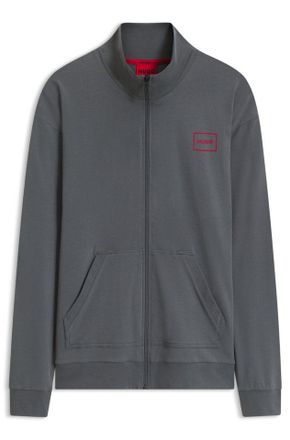 HUGO BOSS Sweatjacke Laze Zip Jacket mit seitlichen Taschen